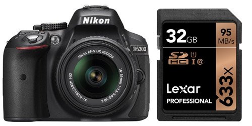 Best Memory Cards for Nikon D5300 | Smashing Camera