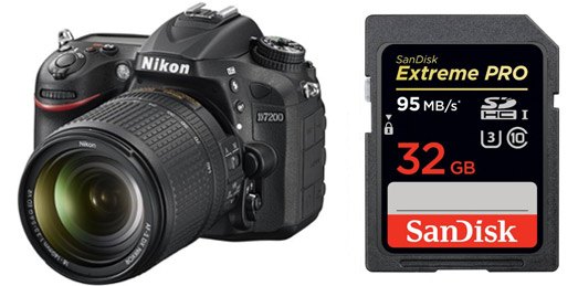Best Memory Cards for Nikon D7200 | Smashing Camera