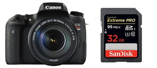 Best Memory Cards for Canon T6s | Smashing Camera