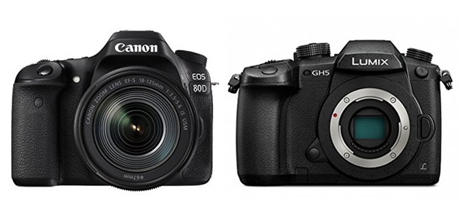 Canon 80D vs Panasonic GH5 - Comparison | Smashing Camera